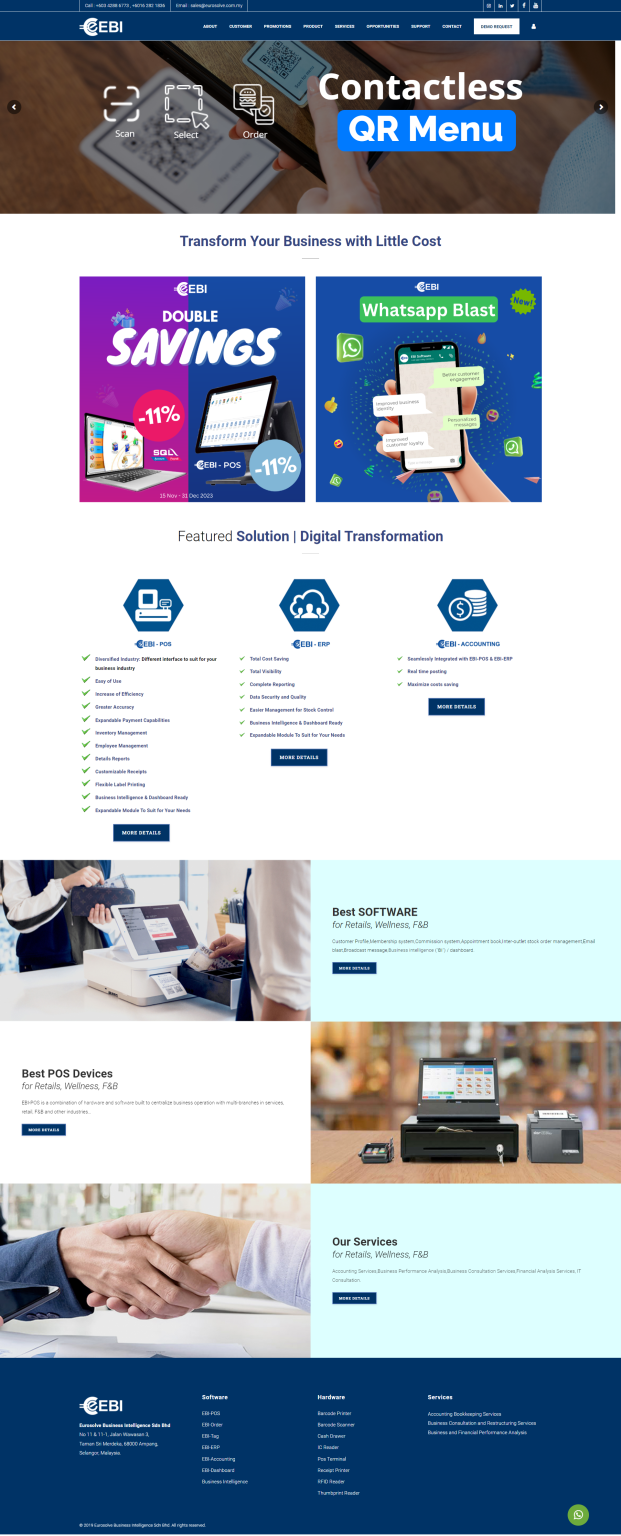 POS Business Intelligence - UI/UX | SEO - Certified & Established ...