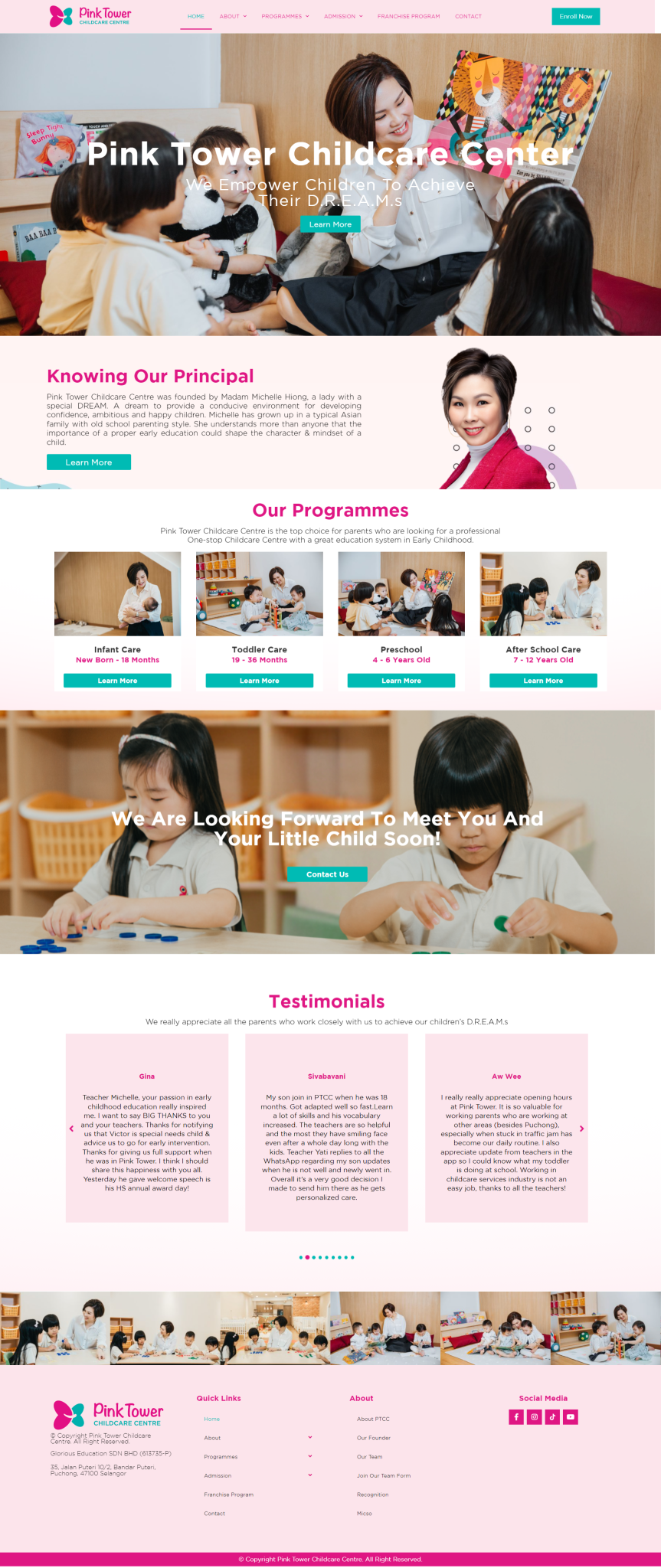 Childcare Centre - UI/UX | SEO - Certified & Established Digital ...